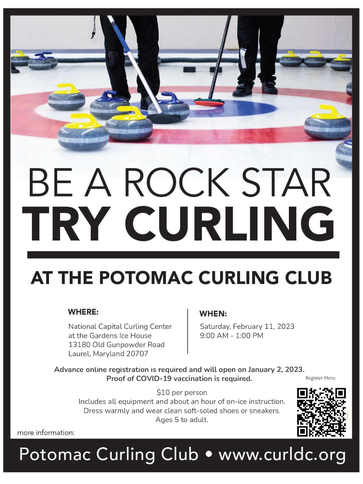 Potomac Curling Club :: How to Try Curling Info